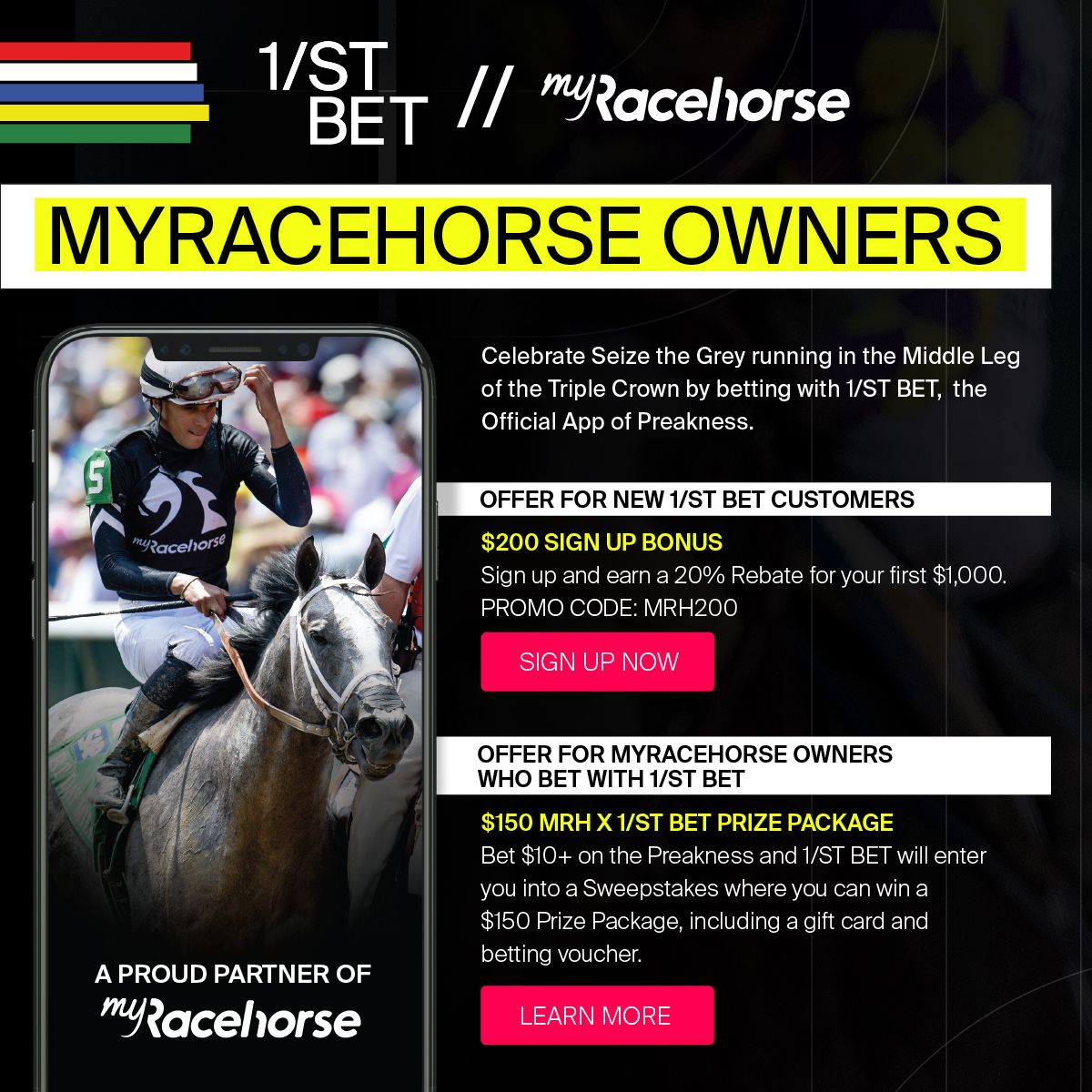 Don't miss the official Seize the Grey Preakness Champion Collection ...