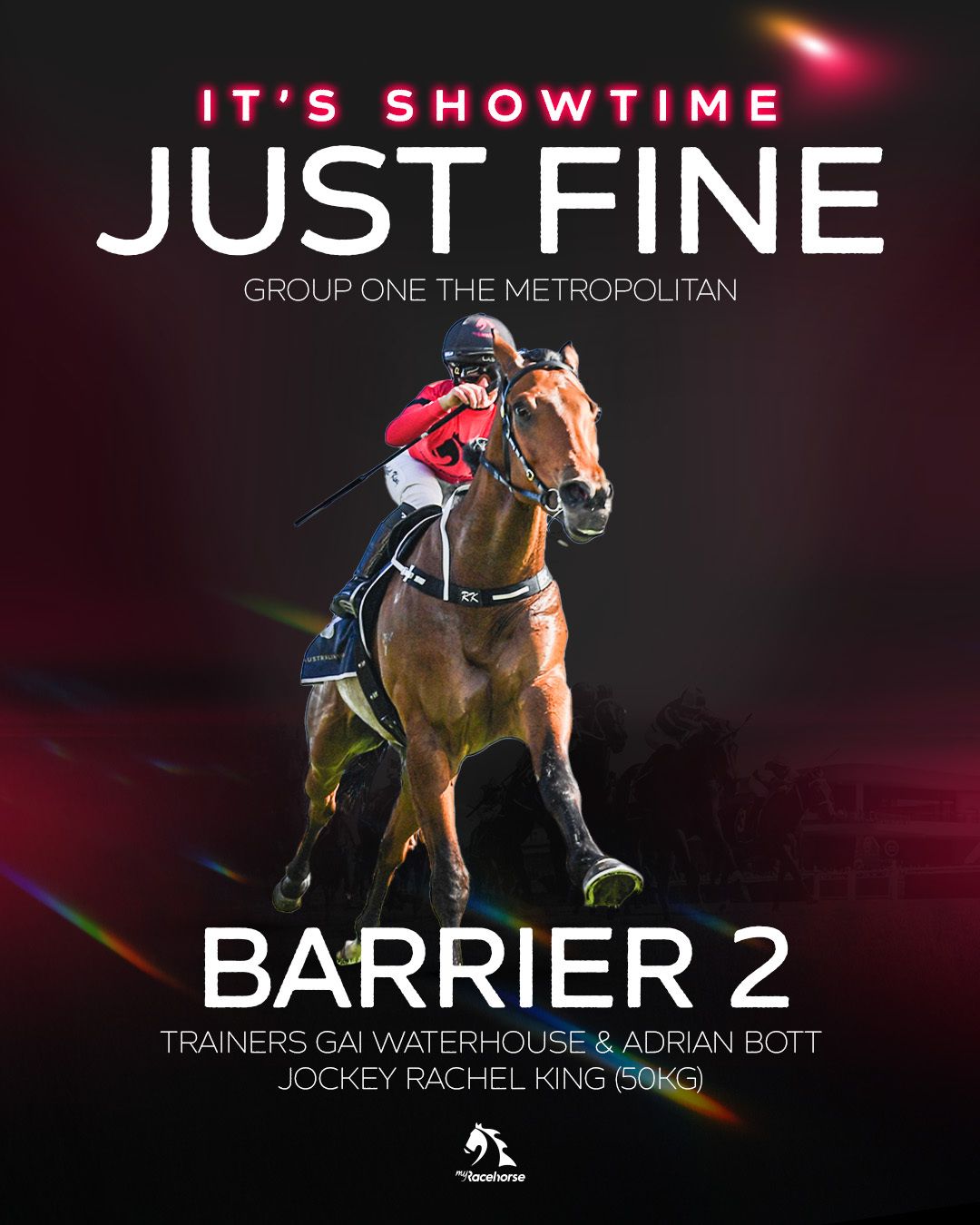Just Fine: Barrier Draw & Ticketing