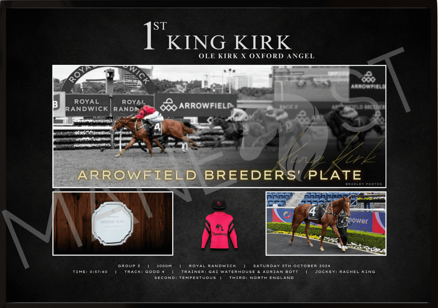 KING KIRK: RACE WIN FRAME